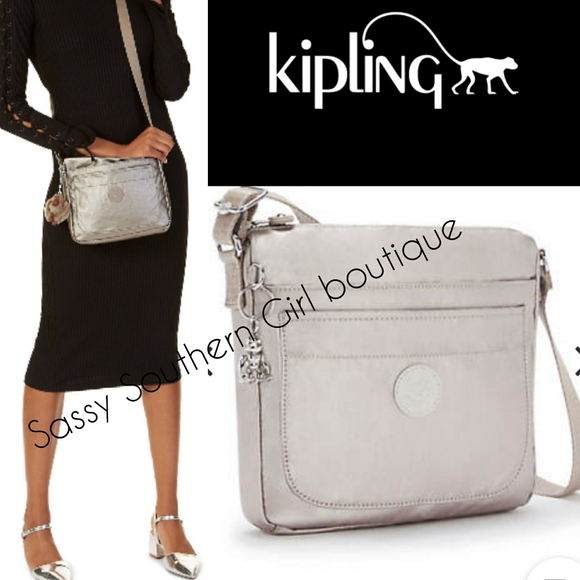 Kipling | Bags | Kipling Metallic Glow Crossbody Bag | Poshmark